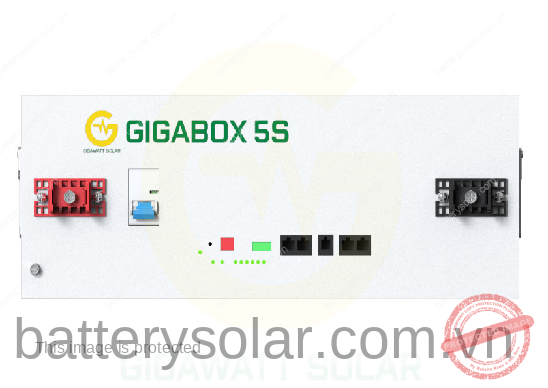 Pin lưu trữ 5kwh GIGABOX 5S công nghệ LiFePo4 (48v 100ah)