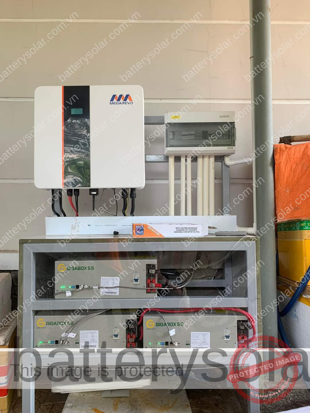 Pin lưu trữ 5kwh GIGABOX 5S công nghệ LiFePo4 (48v 100ah)