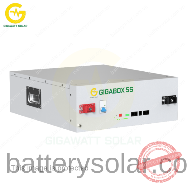 Pin lưu trữ 5kwh GIGABOX 5S công nghệ LiFePo4 (48v 100ah)