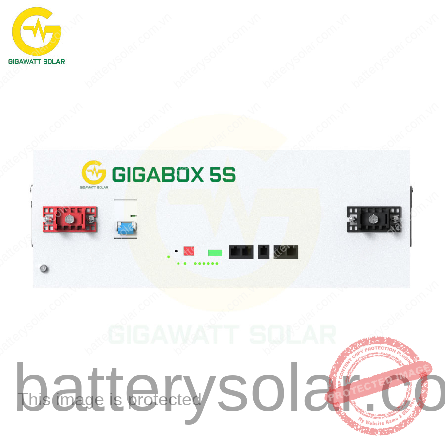 Pin lưu trữ 5kwh GIGABOX 5S công nghệ LiFePo4 (48v 100ah)